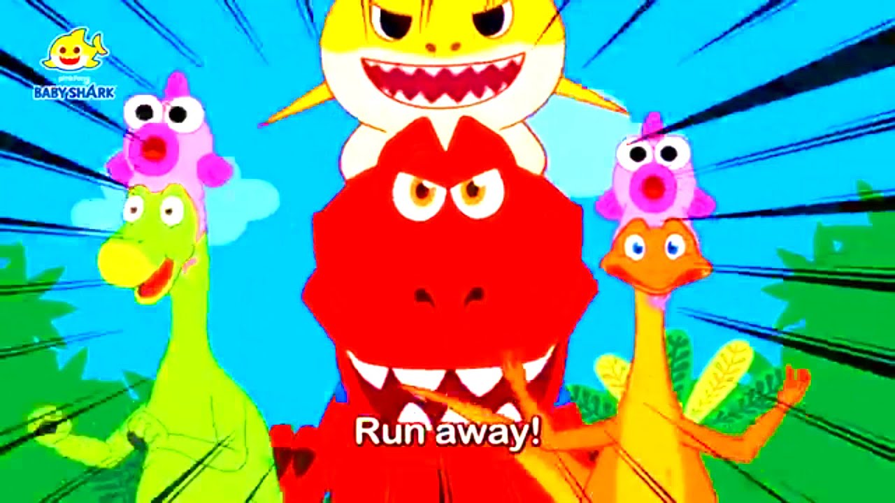 Run Away Run Away! New Dinosaur Finny The Shark Super Simple Songs Effects Sponsored by Preview ...