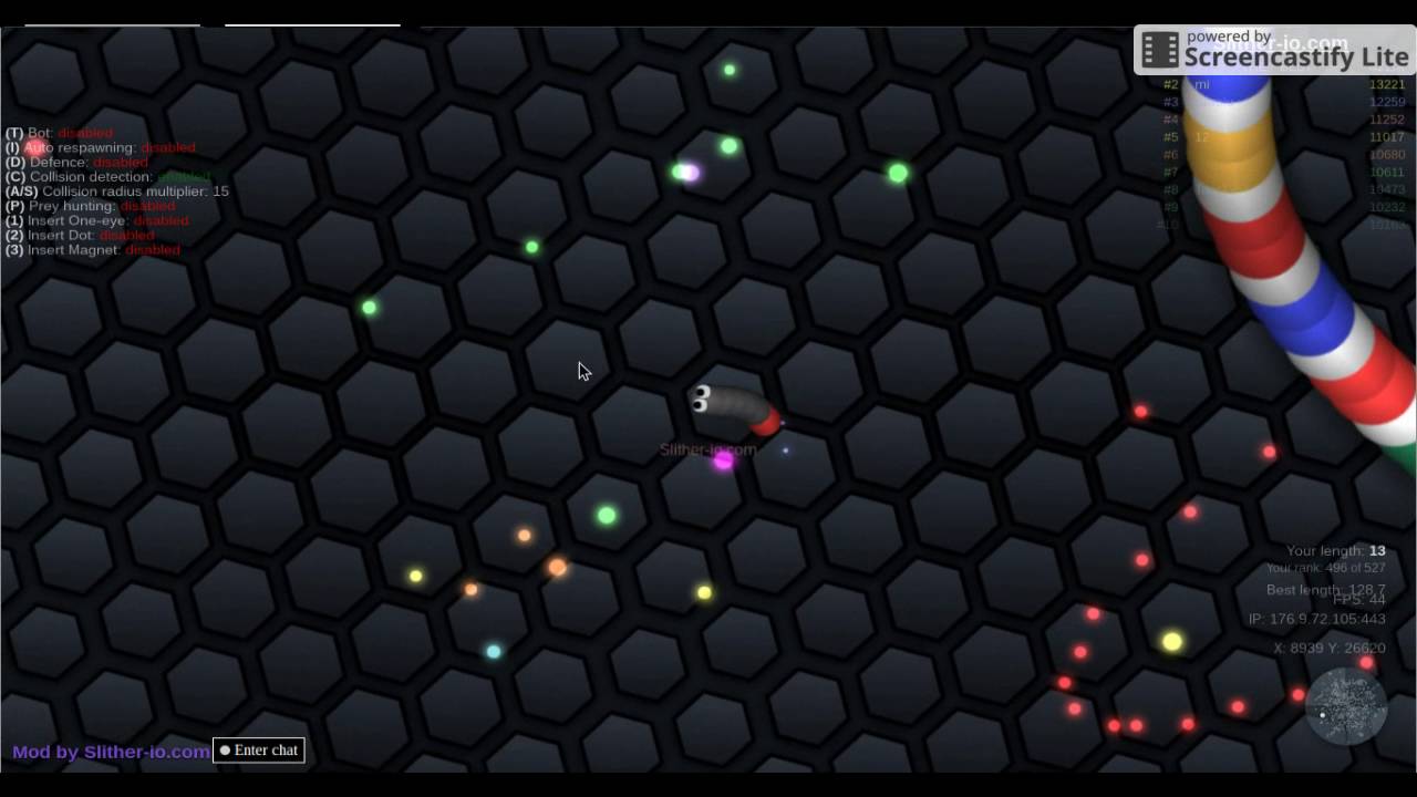 Slitherio mods - YouTube
