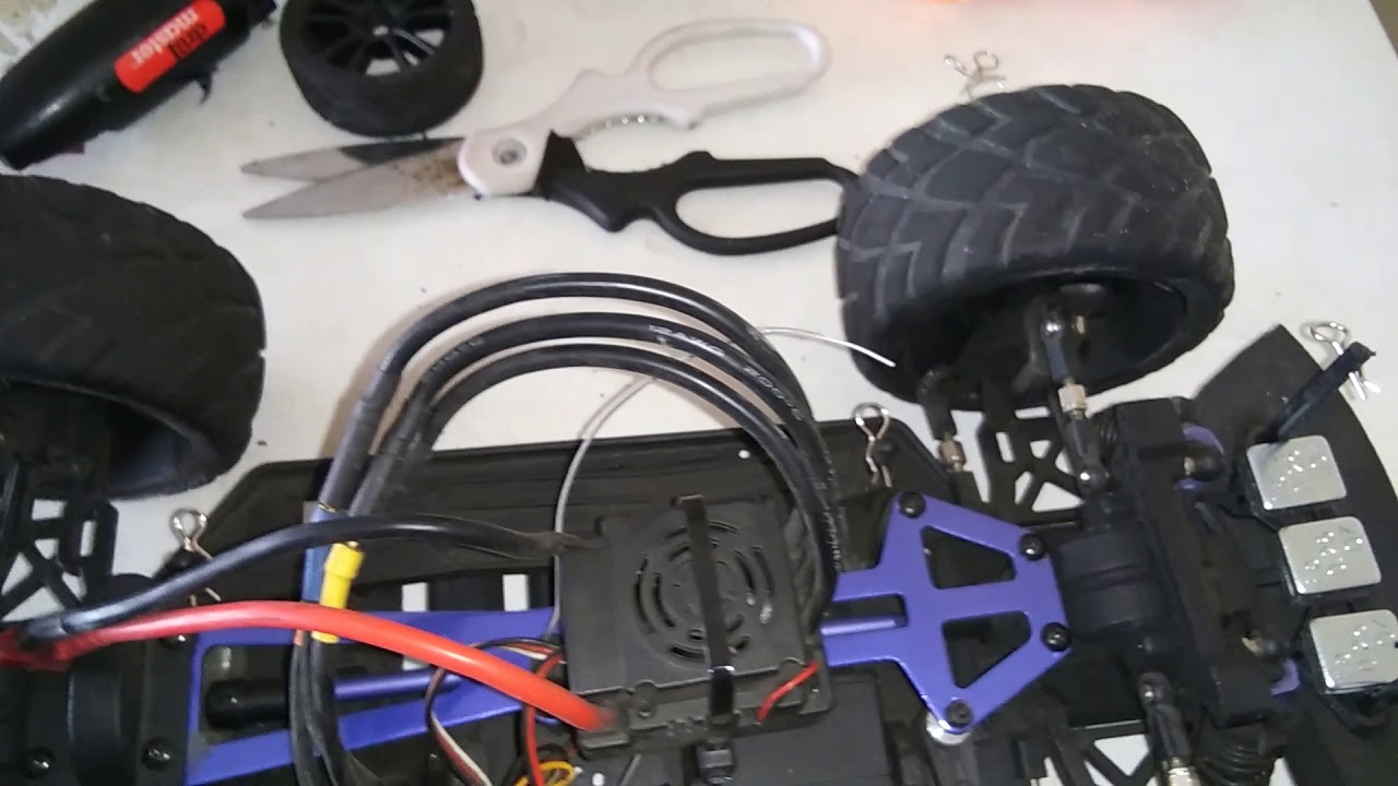 Redcat Volcano Lightning Parts Swap: Short Overview and Test Run - YouTube