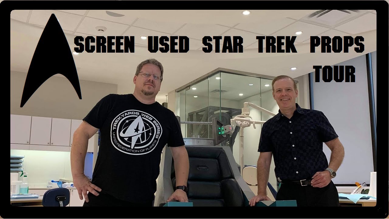 Screen Used STAR TREK Props Tour Dentist Style - YouTube