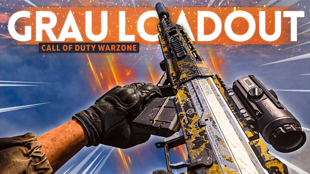 The Best GRAU Class Setup Loadout in WARZONE! - YouTube