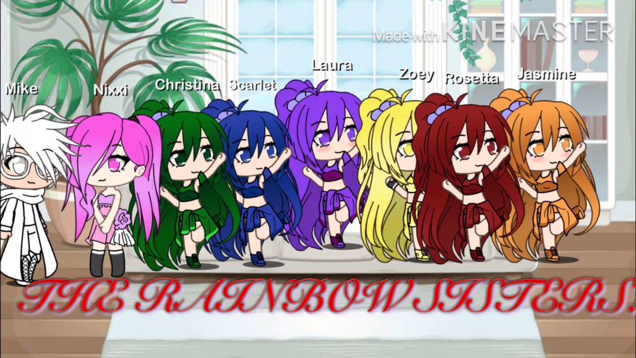 The rainbow sisters ~*+ (read description) ~Scarlet goes crazy~ - YouTube
