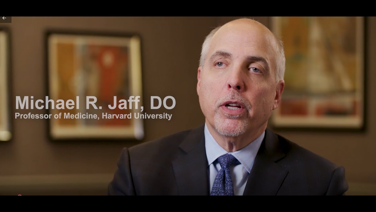 Dr. Michael R. Jaff discusses a cost effectiveness analysis of the Tack ...