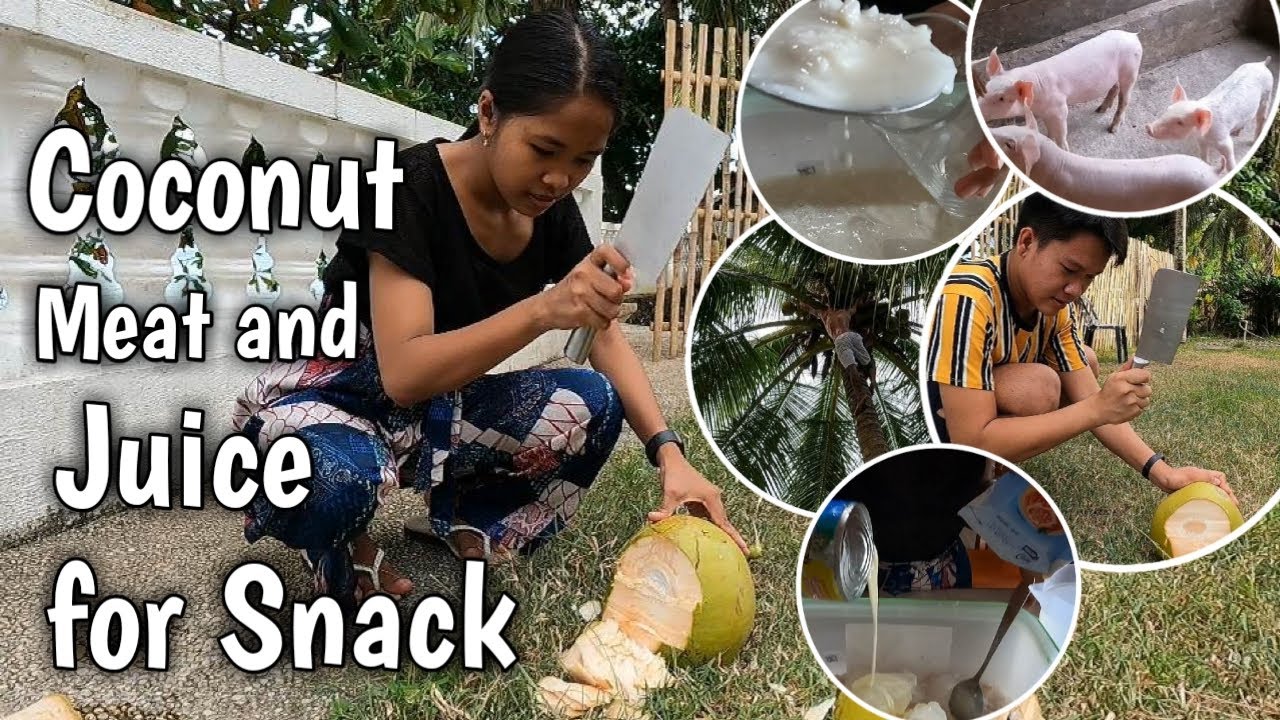 Unique Coconut Snack in the Philippines! - YouTube