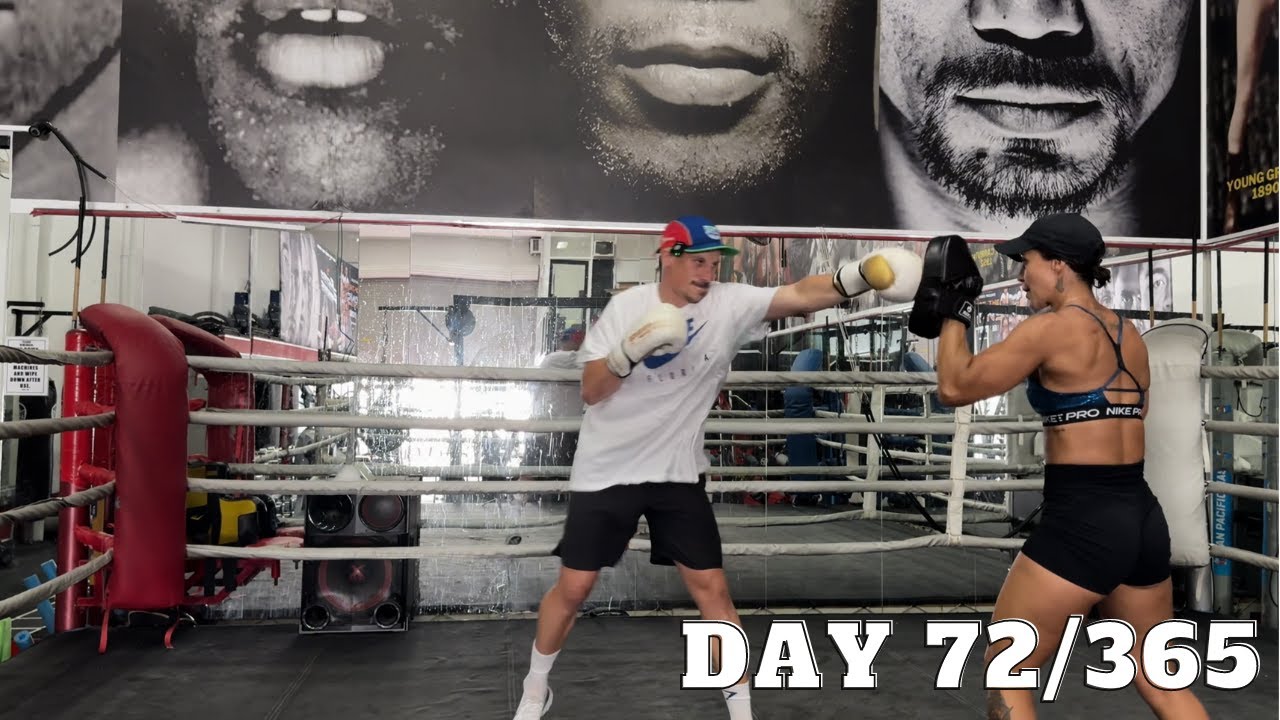 Day 72: My FIRST BOXING Lesson - YouTube