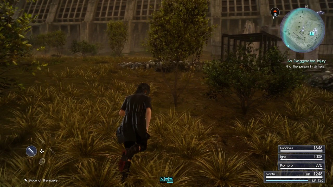 Final Fantasy XV - An Exaggerated Injury Side Mission: Give Man a ...