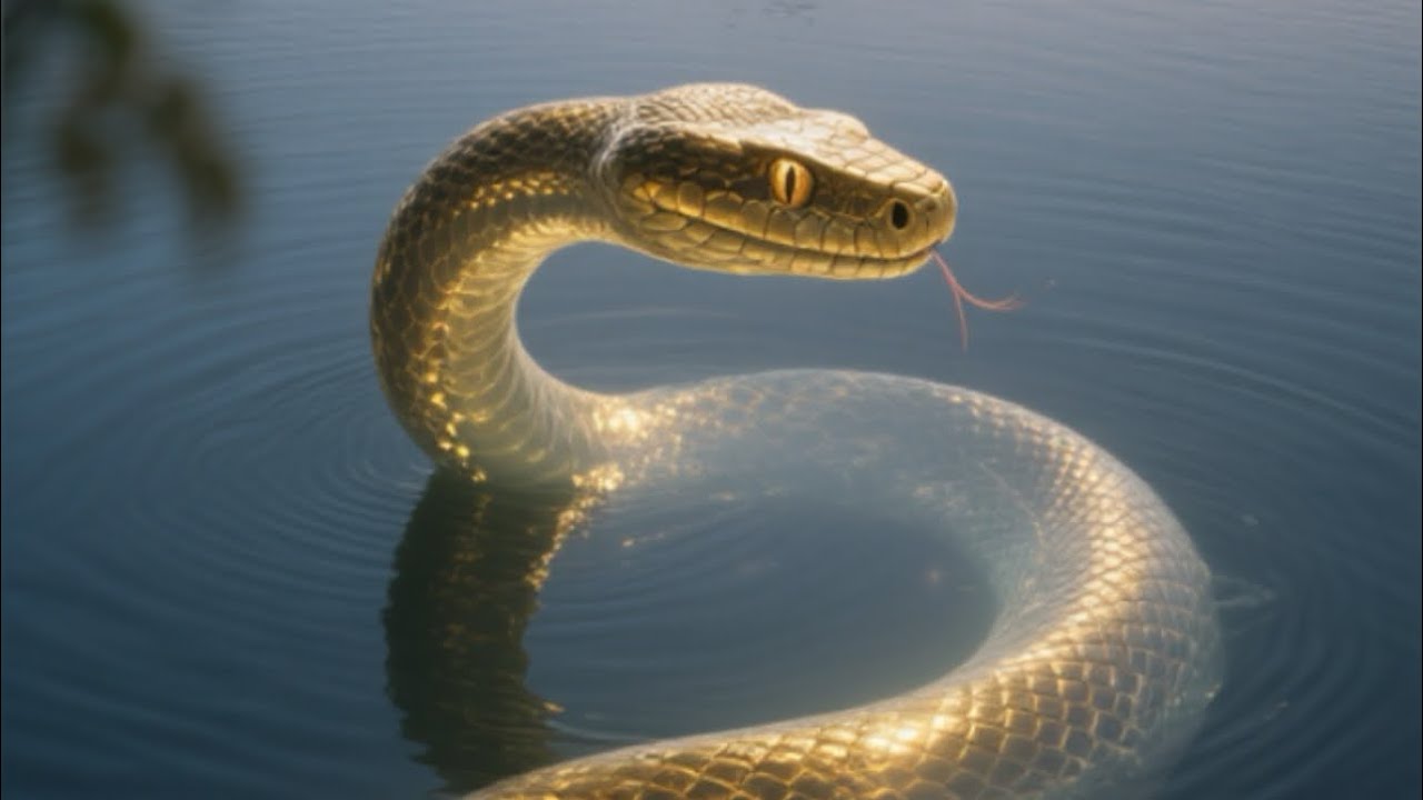 The Giant Snake That Never Died: The Cursed Lake of the Naga King ...
