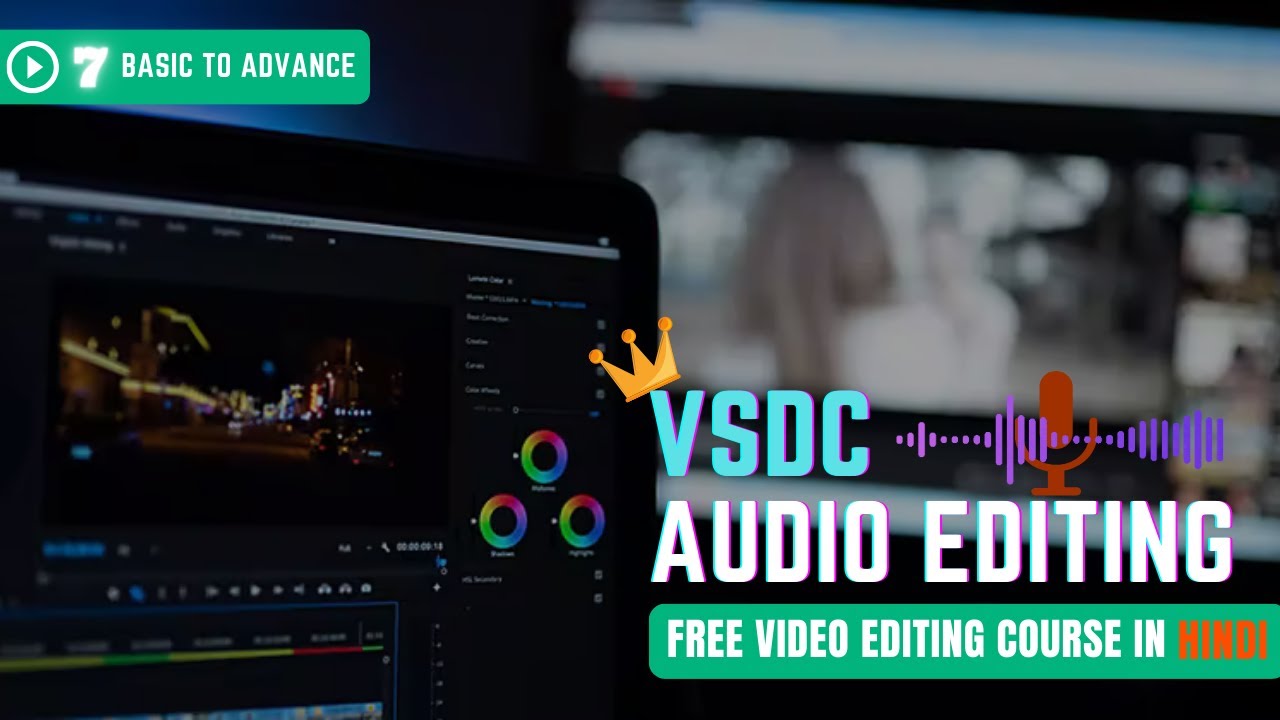 Audio Editing In VSDC || Sound Editing In Video Editing Software ...