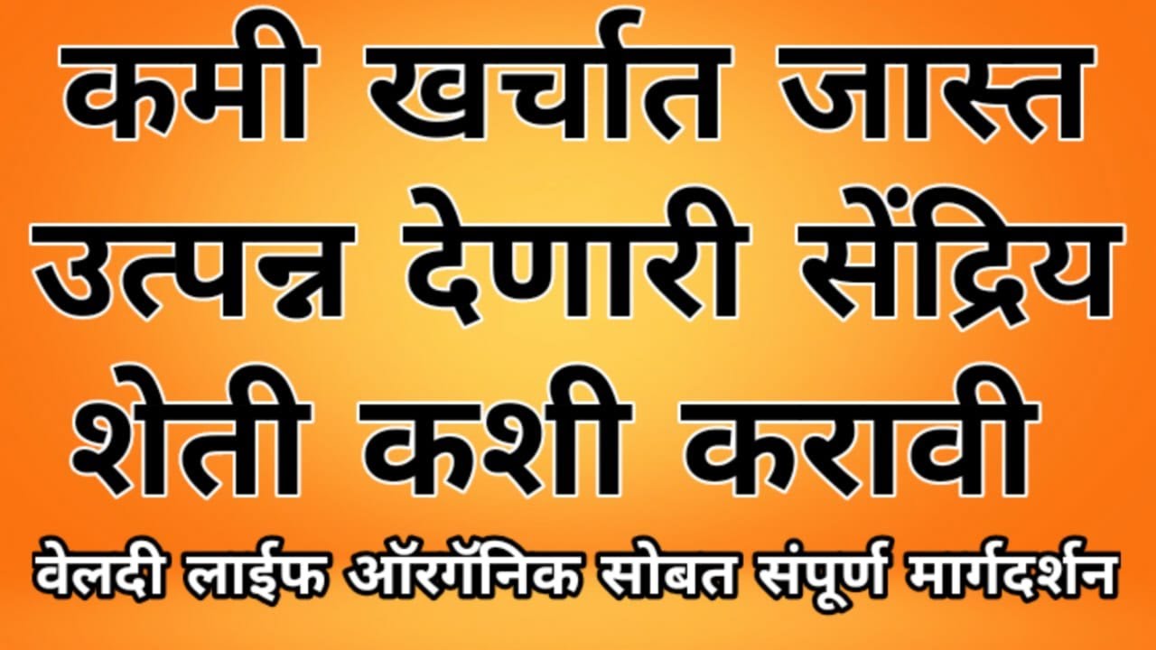 Organic Farming Training | sendriy sheti marathi | सेंद्रिय शेती ...