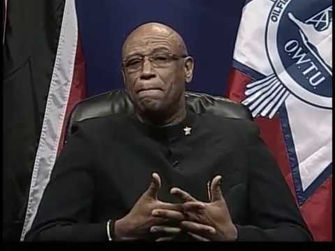 OWTU President General and Leader of JTUMCde. Ancel Roget address to ...