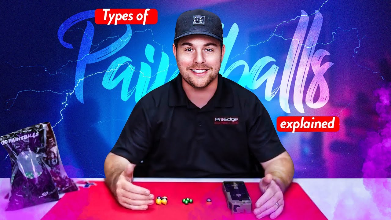 Different types of paintballs explained - YouTube