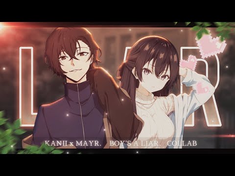 Dazai X Alya 🧡💫 - Boy's A Liar [Edit/AMV] (Collab w/ @kanii_aep) 4K ...