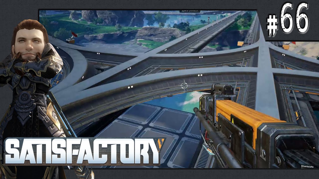 Wiggly Rails By The Bunker // Satisfactory [Early Access] #66 - YouTube