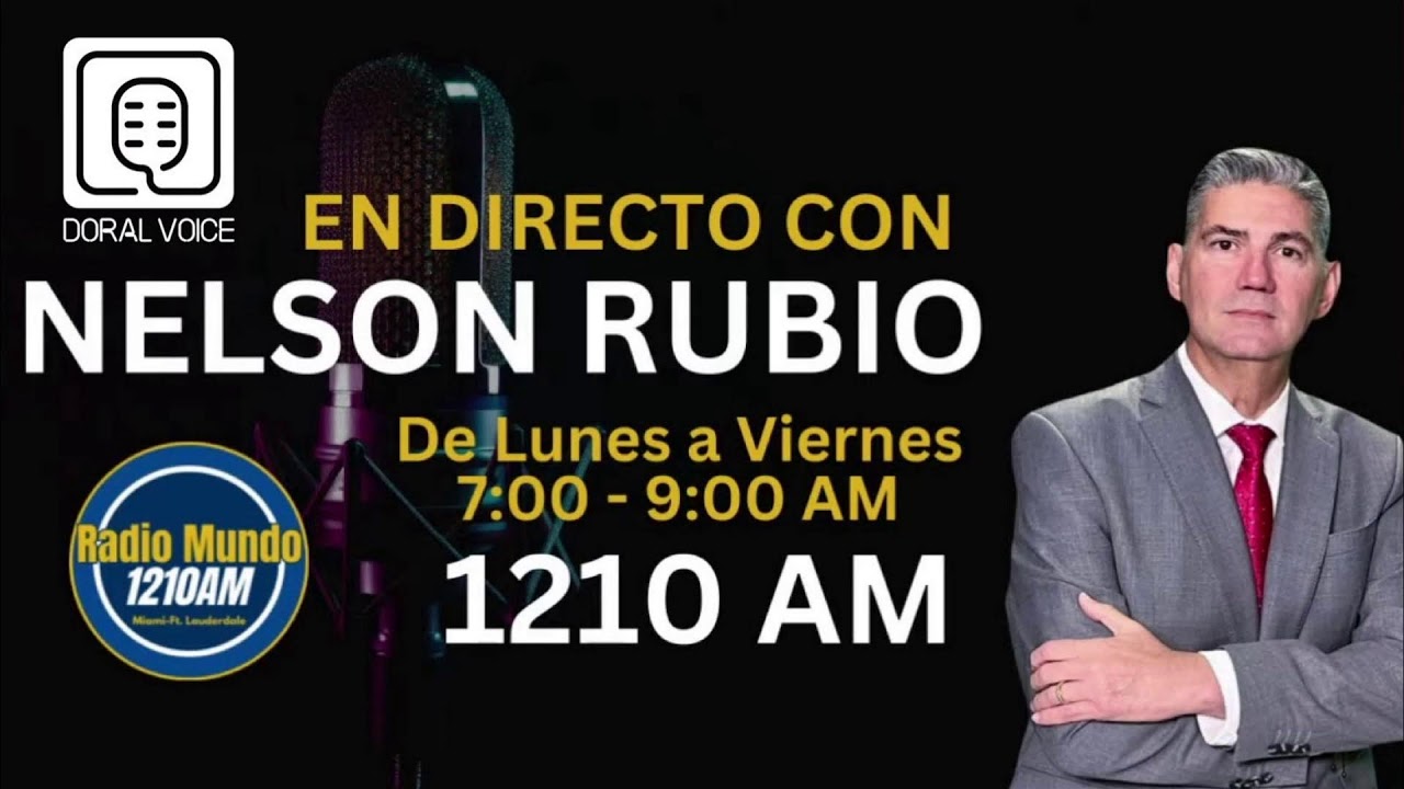En directo - Por Radio Mundo 1210 AM y Doral Voice 06/05/2025 - YouTube