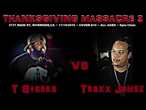 Casual Conflicts Rap Battle Traxx Jamez vs T Starks - YouTube
