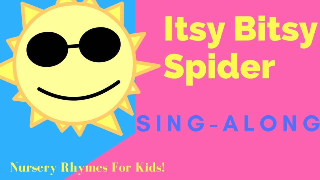 Itsy Bitsy Spider - SING-ALONG [Learning English is Fun!!!] - YouTube