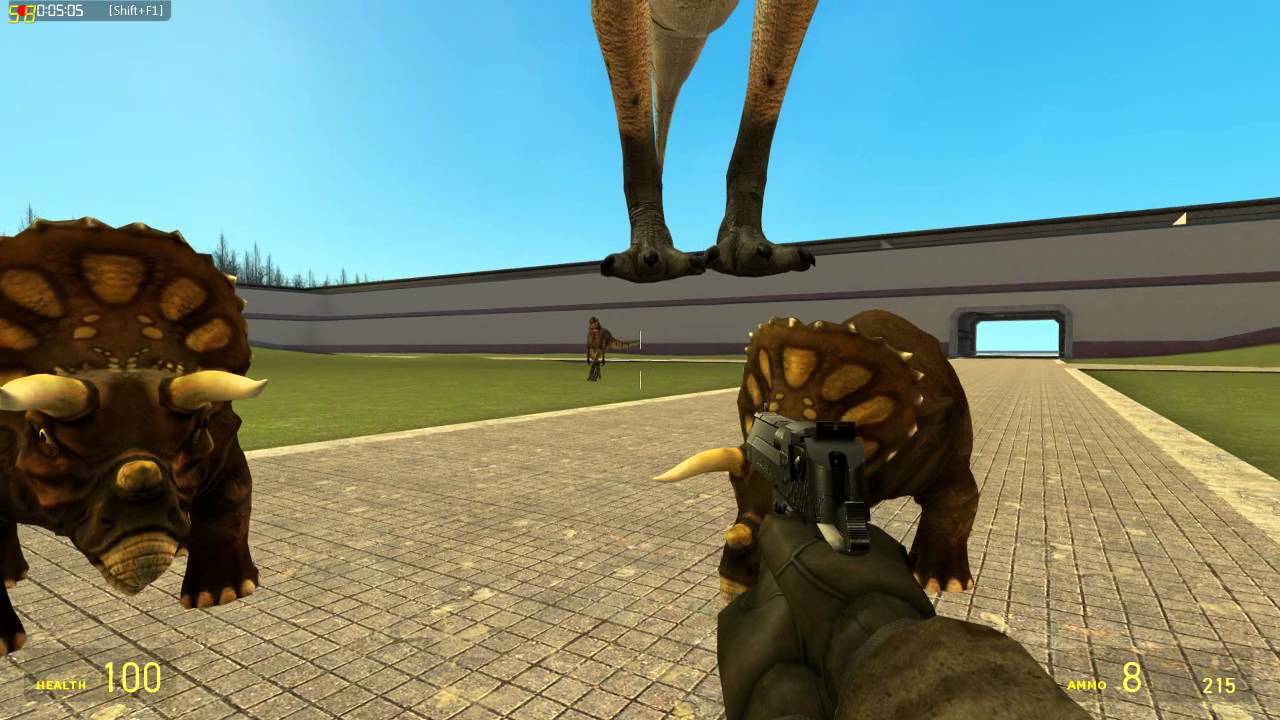 TUEONS DES DINOSAUR (Garry's Mod) - YouTube
