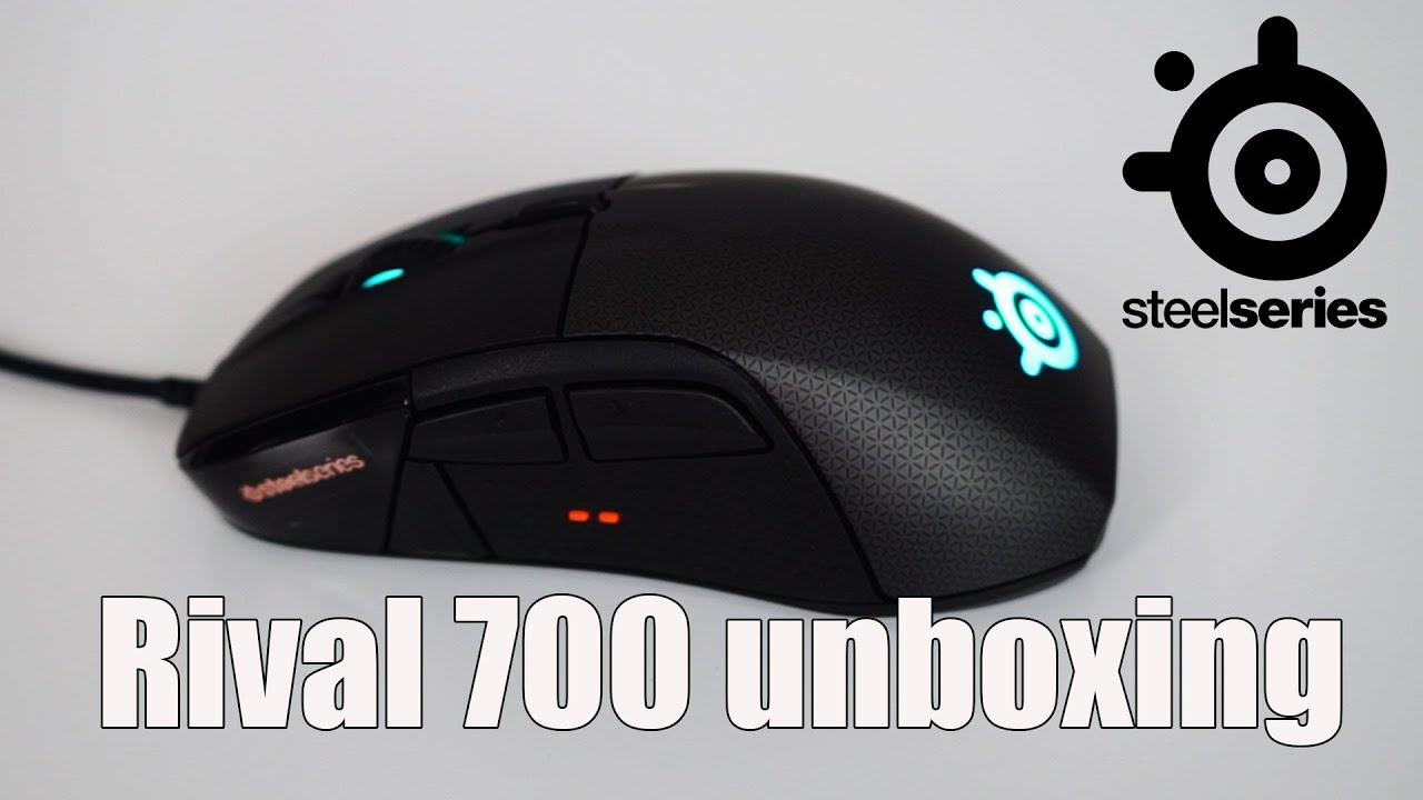 Steelseries Rival 700 Unboxing DK (Den har indbygget skærm !) - YouTube