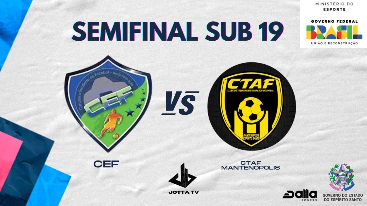 Semifinal Sub 19 - Copa Es de Base 2024 - CEF Caratoíra vs CTAF ...