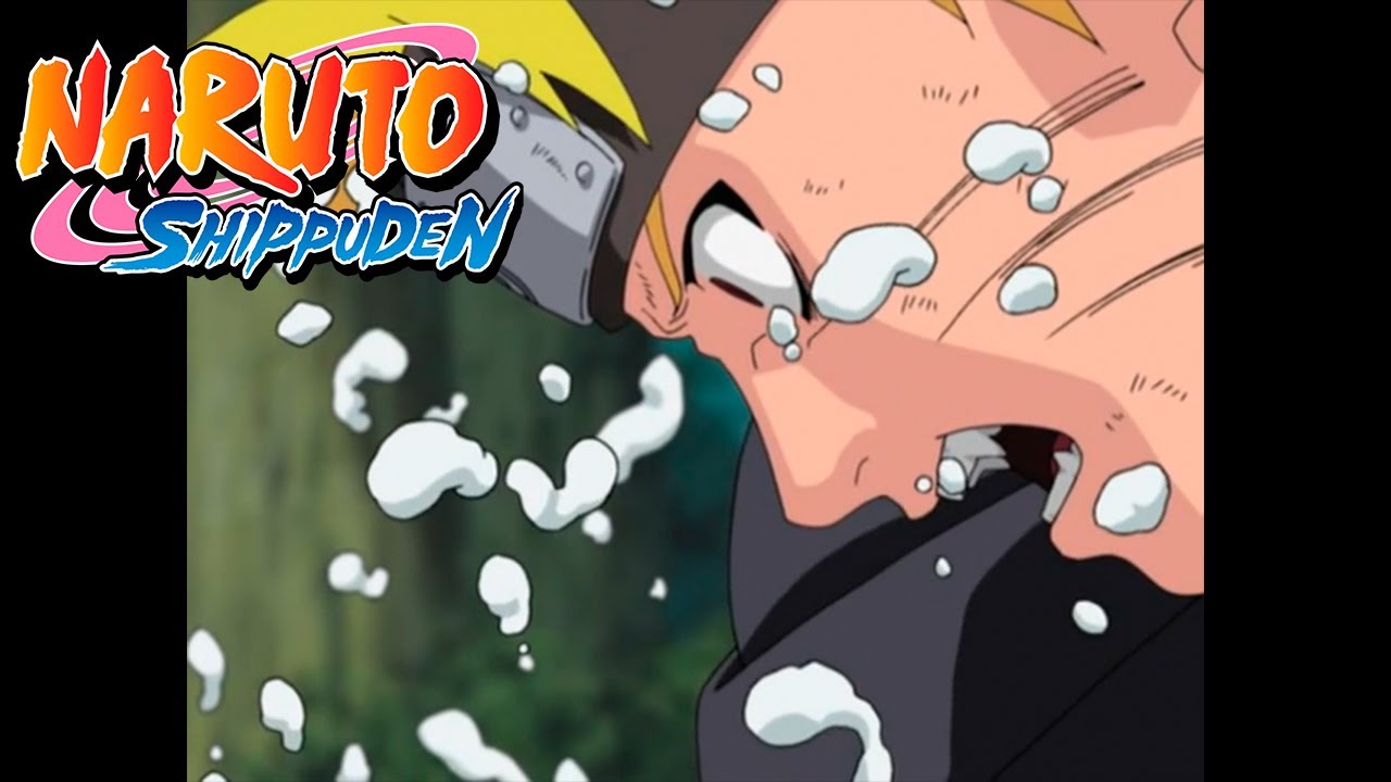 Naruto contra Deidara | Naruto Shippuden (sub. español) - YouTube
