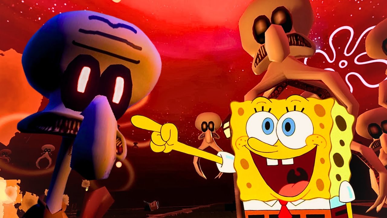 Nightmare in Squidville: Spongebob's Untold Story - Horror Game - YouTube