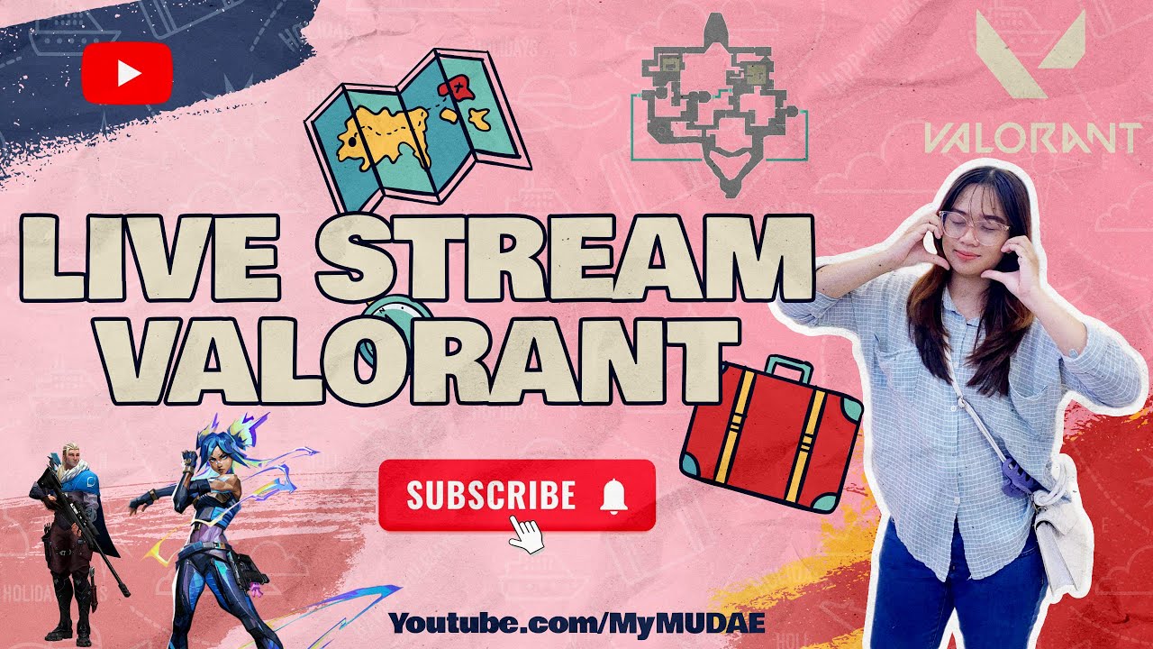 LIVE STREAM MUDAE 】open party mabar#valorantindonesia #valorant # ...