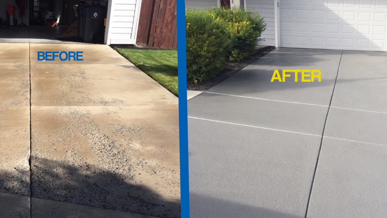 Driveway Resurfacing - Explainer Video - How We Restore Your Driveway ...