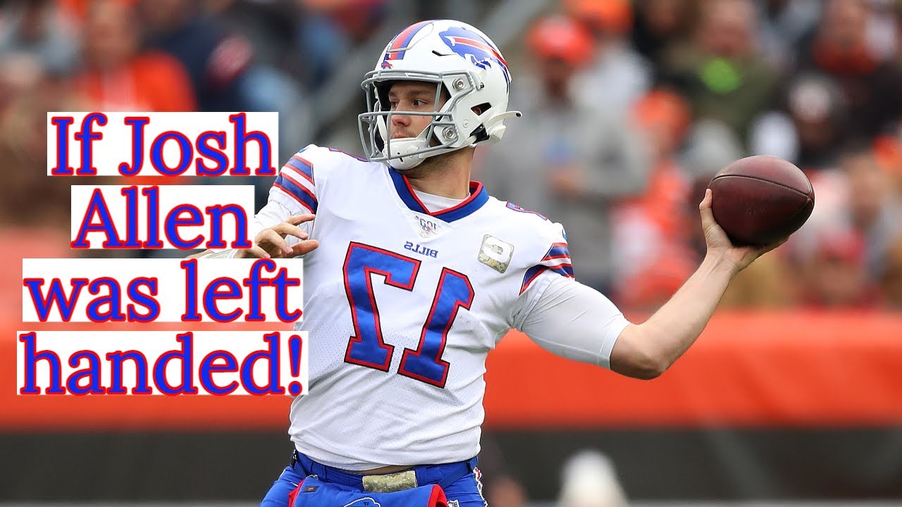 If Josh Allen was left handed pt. 2! Demolishing the LA Rams 😤 - YouTube