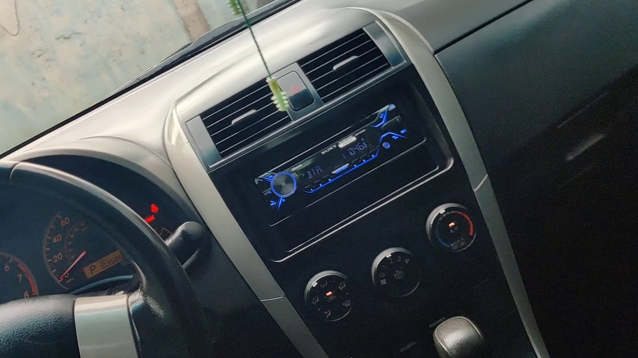 Black Corolla 2010 sports interior - YouTube