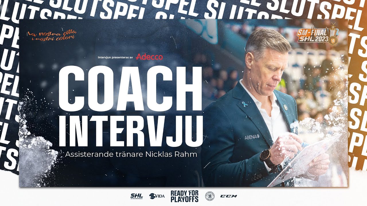 Nicklas Rahm inför SM-final 3 - YouTube