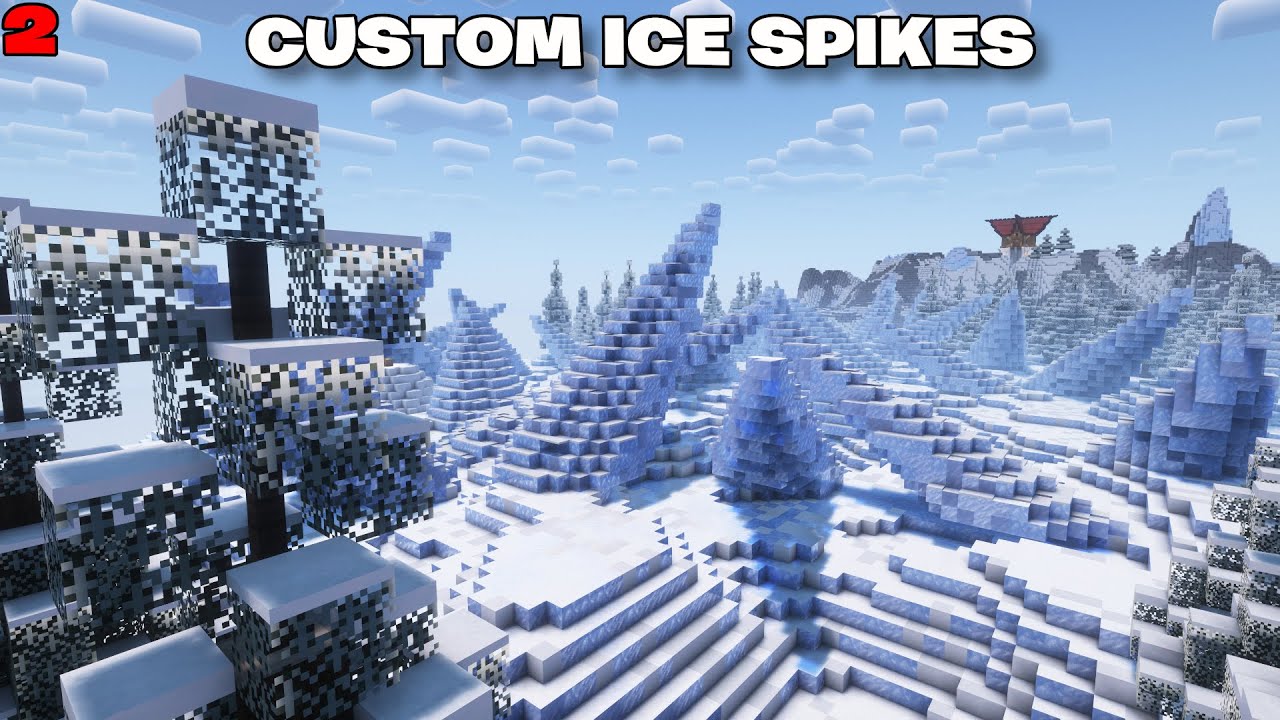 I Built Every Biome in Minecraft [4K Cinematic Storyline] | Ice Spikes ...