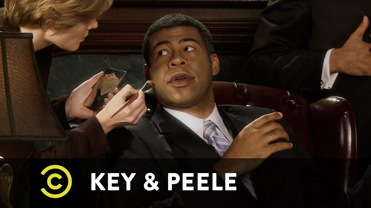 Key & Peele - Obama's Makeup Job - Uncensored - YouTube