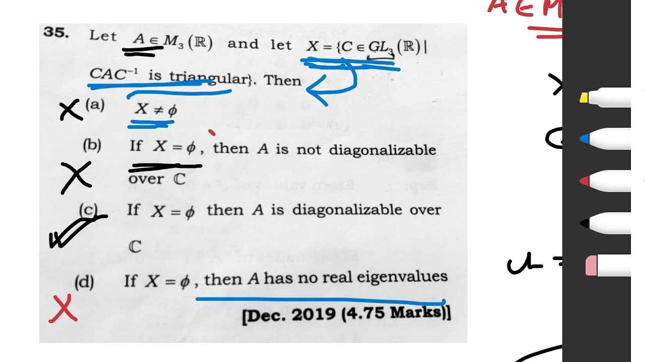Diagonalizable |Triangularizable form |Similarity |Linear Algebra - YouTube