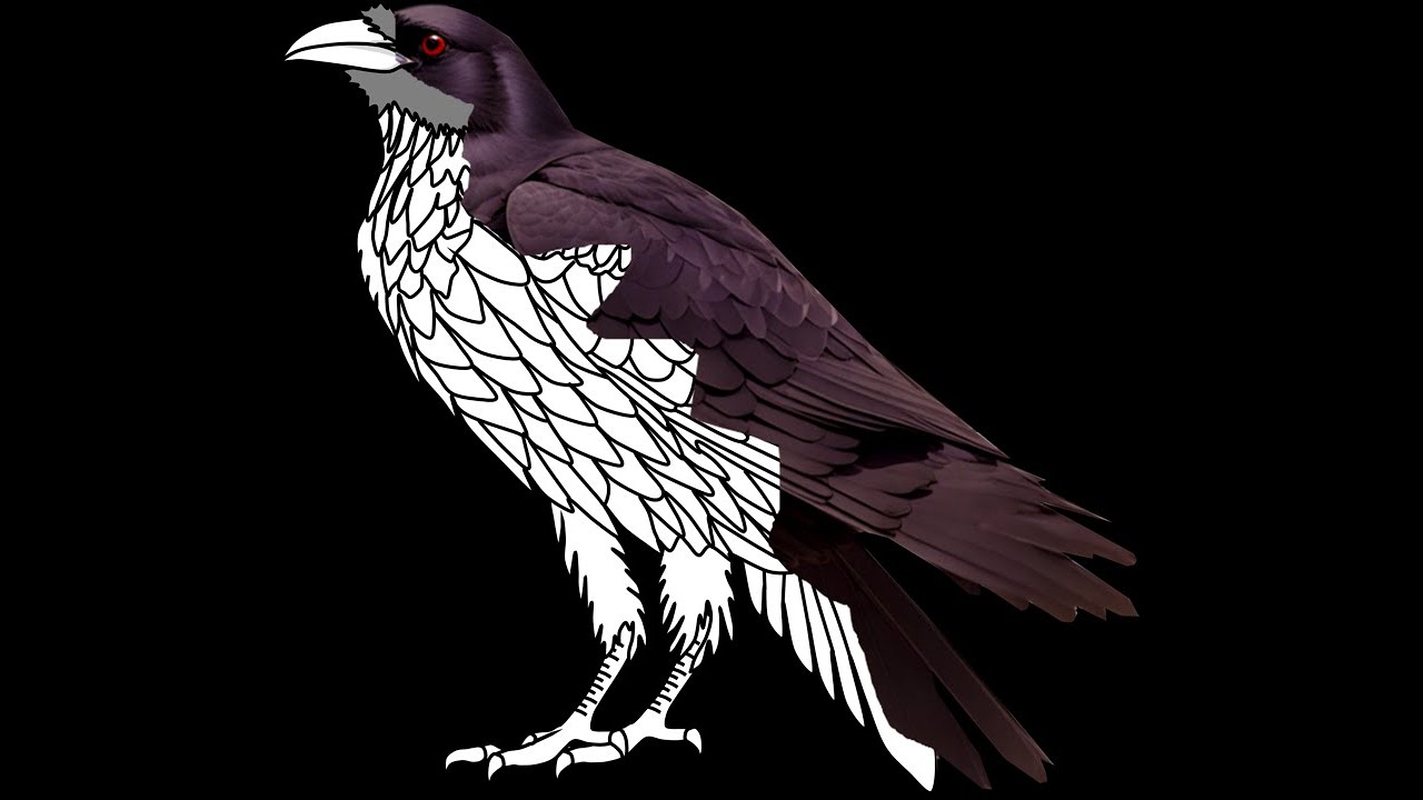 His Dark Materials La Materia Oscura, Daimonion Cuervo, Daimonion ...