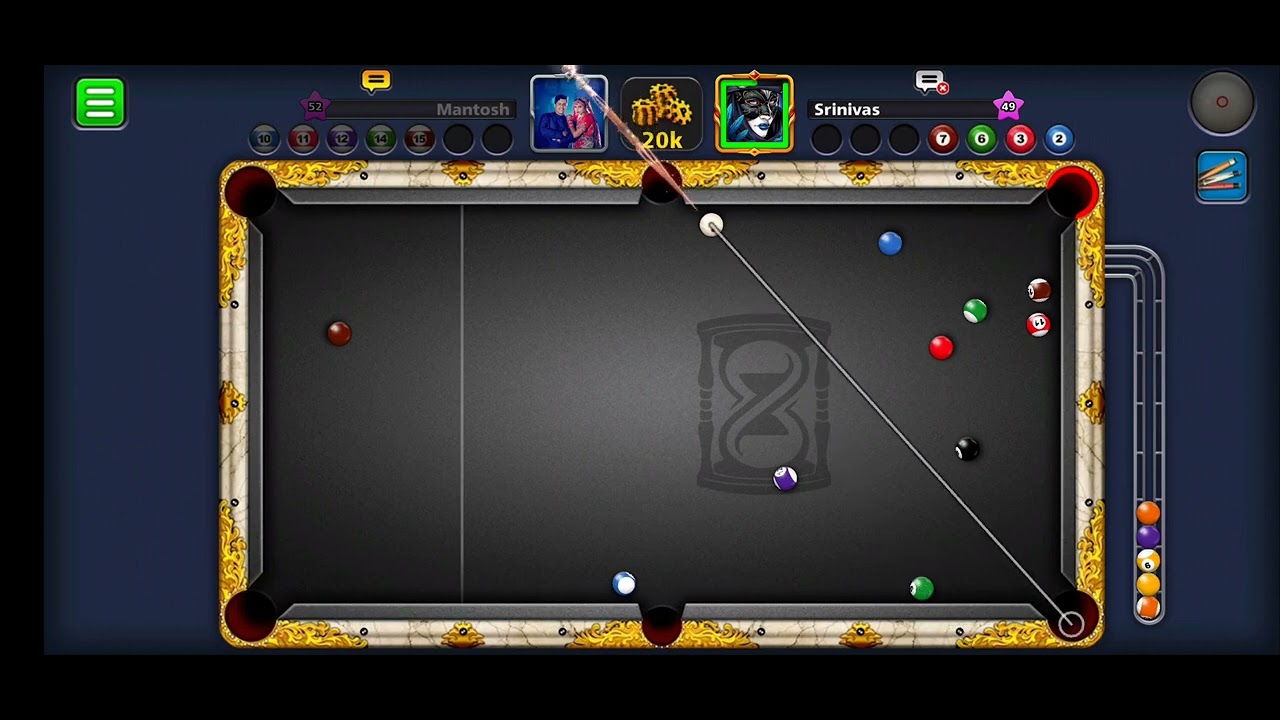 Winner winner chicken Dinner in 8 ball pool 😁😁 - YouTube