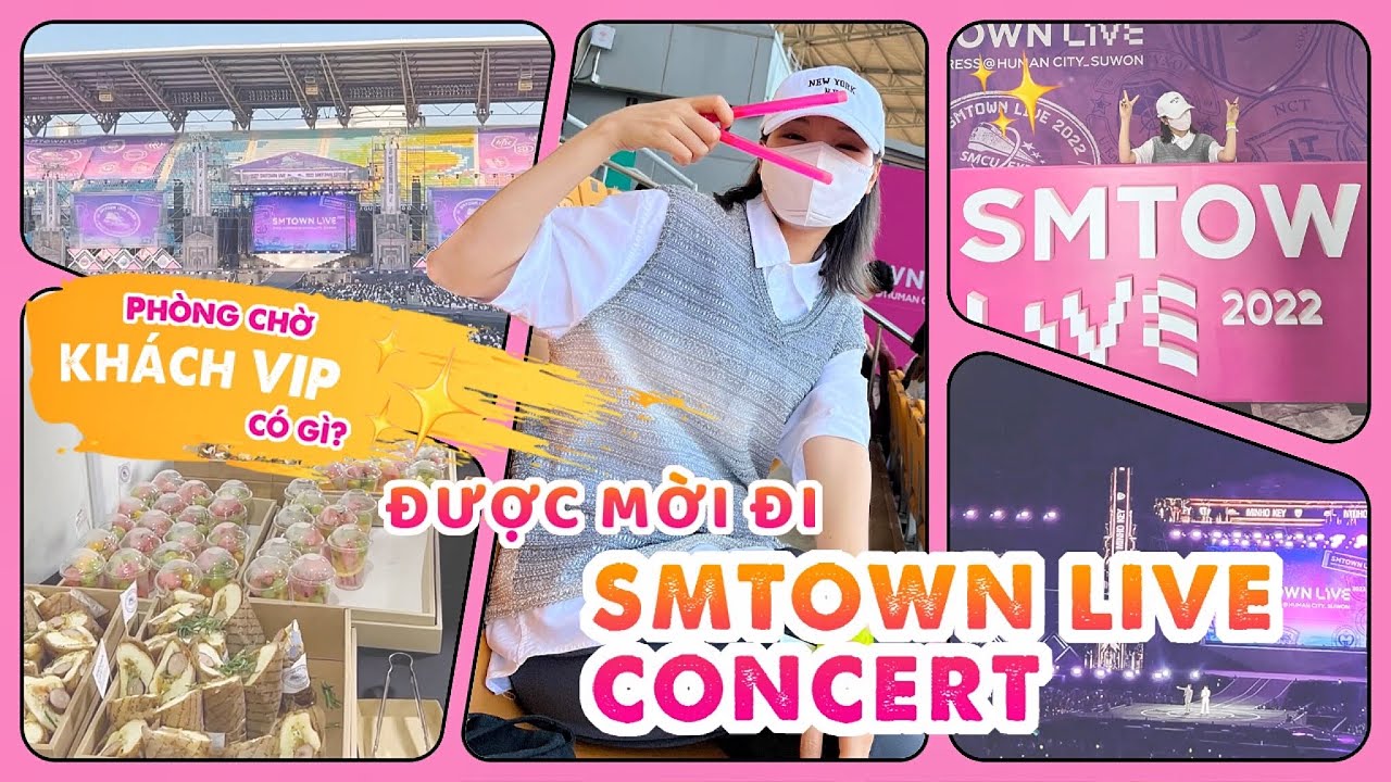 Thực hiện ước mơ đi concert Kpop khi được mời là khách VIP của SMTOWN 😍 ...