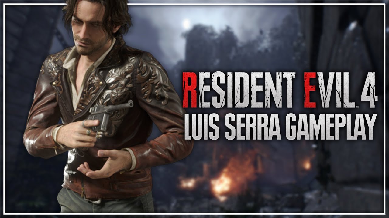 RESIDENT EVIL 4 REMAKE | MERCENARIES | LUIS SERRA GAMEPLAY | S+ - YouTube