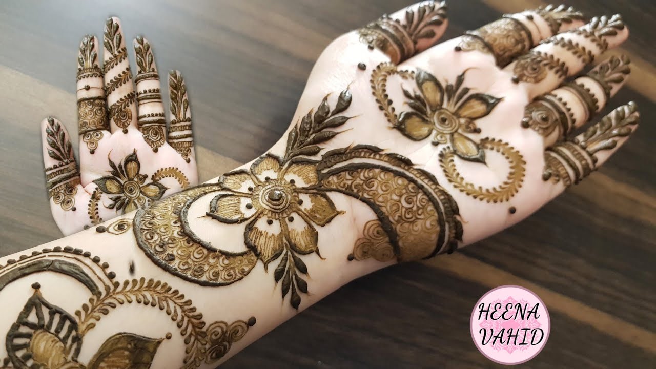 *Diwali Special* Simple & Easy Dubai Henna Design 2021 - #5 | Heena ...