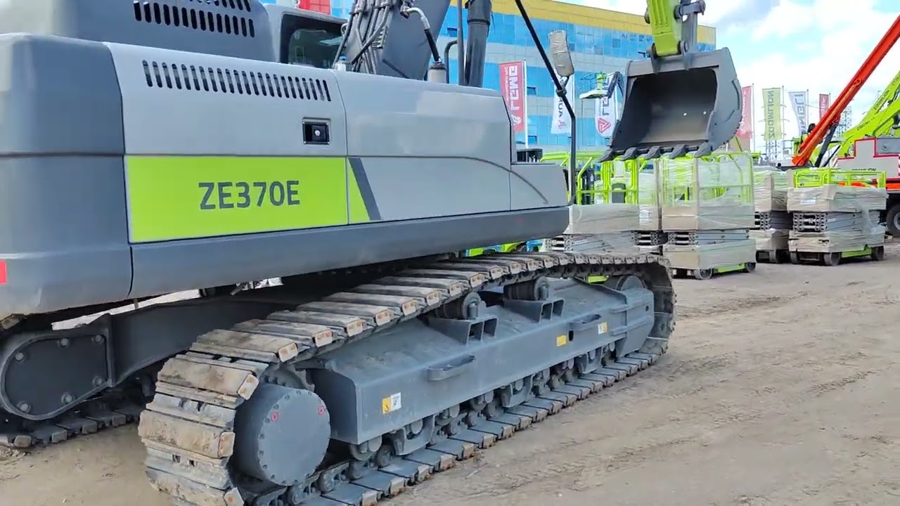 Экскаватор Zoomlion ZE370E - YouTube