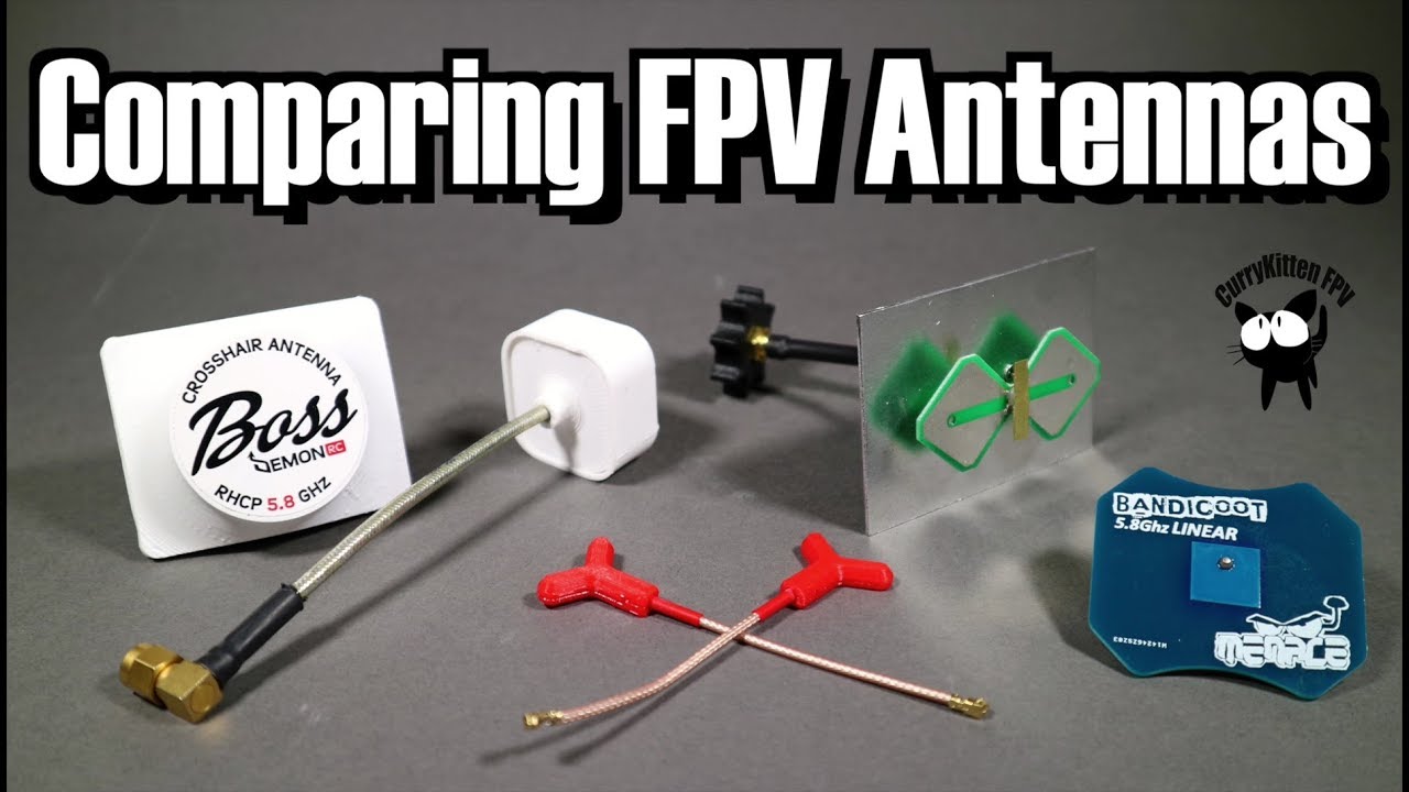 FPV Testing: Flying some different antennas through the woods - YouTube