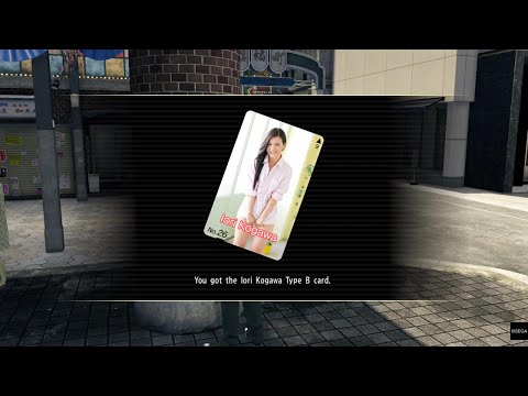YAKUZA 0 Sotenbori's Telephone Cards No.26 Iori Kogawa Type B card