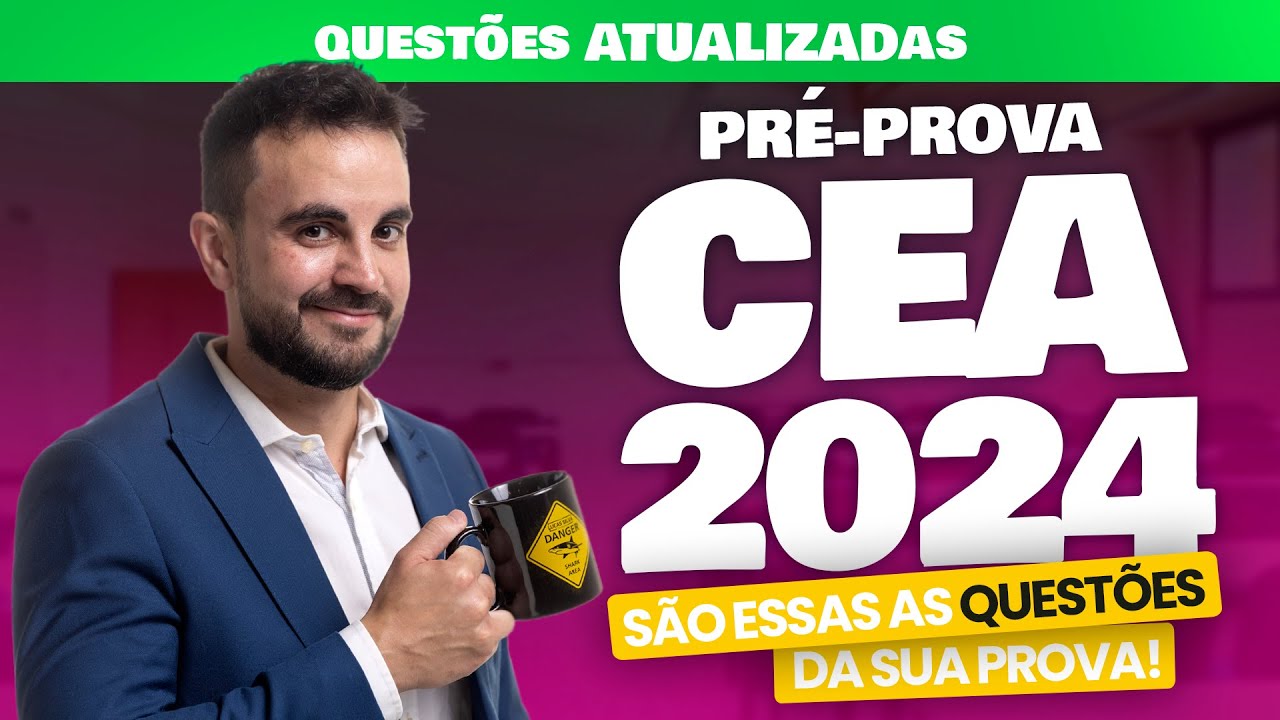 [PROVAS 2024] Pré-prova CEA 📖 Ep. 107 - ANBIMA - YouTube