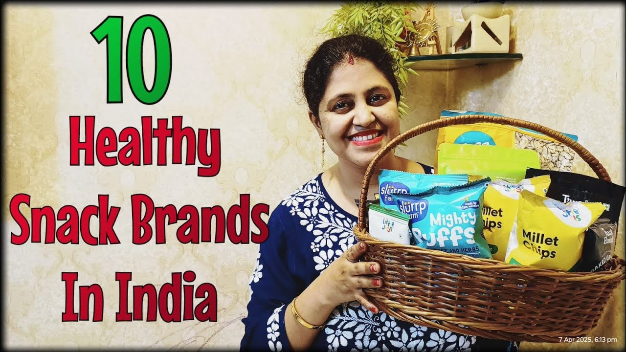 10 Healthiest Snack Brands In India|Healthy Snacks For Kids & Adults|No ...