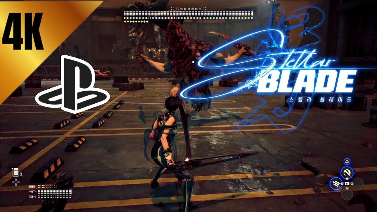 Stellar Blade Abaddon Boss Battle [ 4k ] - YouTube