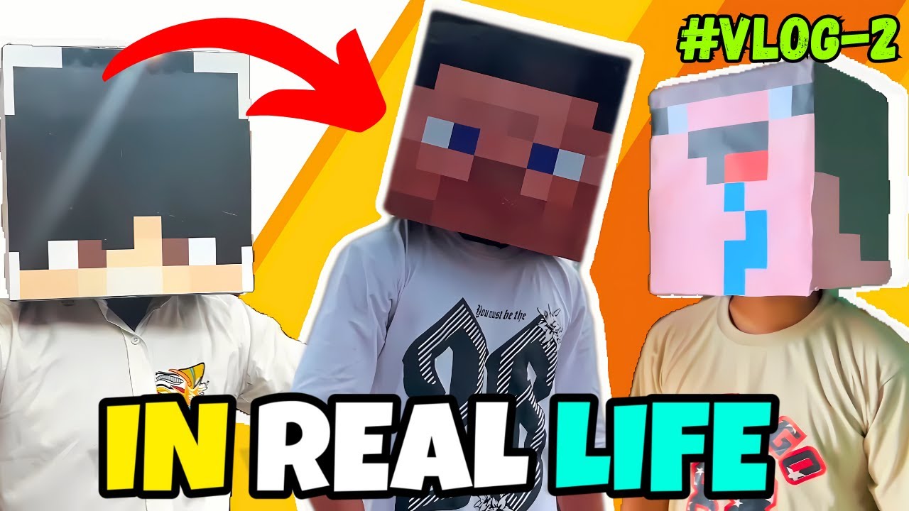 ALOO, TUSHAR and CHIKU in Real Life😱 @DefusedDevil |Vlog-2 - YouTube