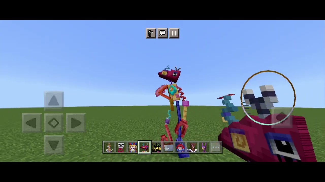 the Amazing Digital Circus V2 Mod for Minecraft PE | BE - YouTube