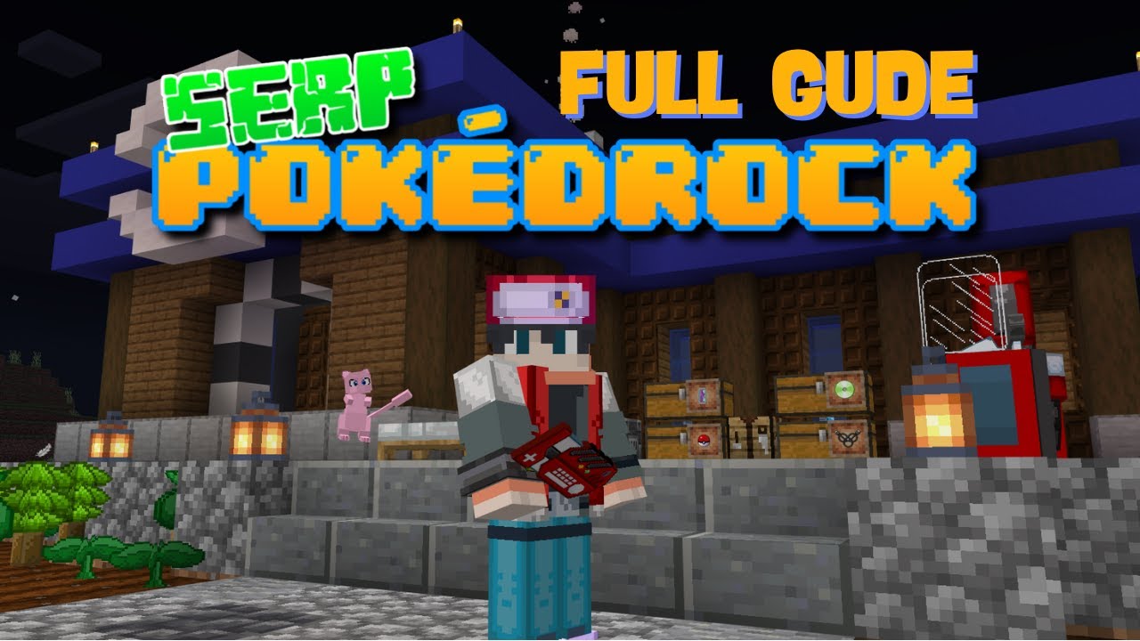 FULL GUIDE & TUTORIAL SERP POKEDROCK TERBARU! || Minecraft Bedrock dan MCPE 1.21.40+ - YouTube
