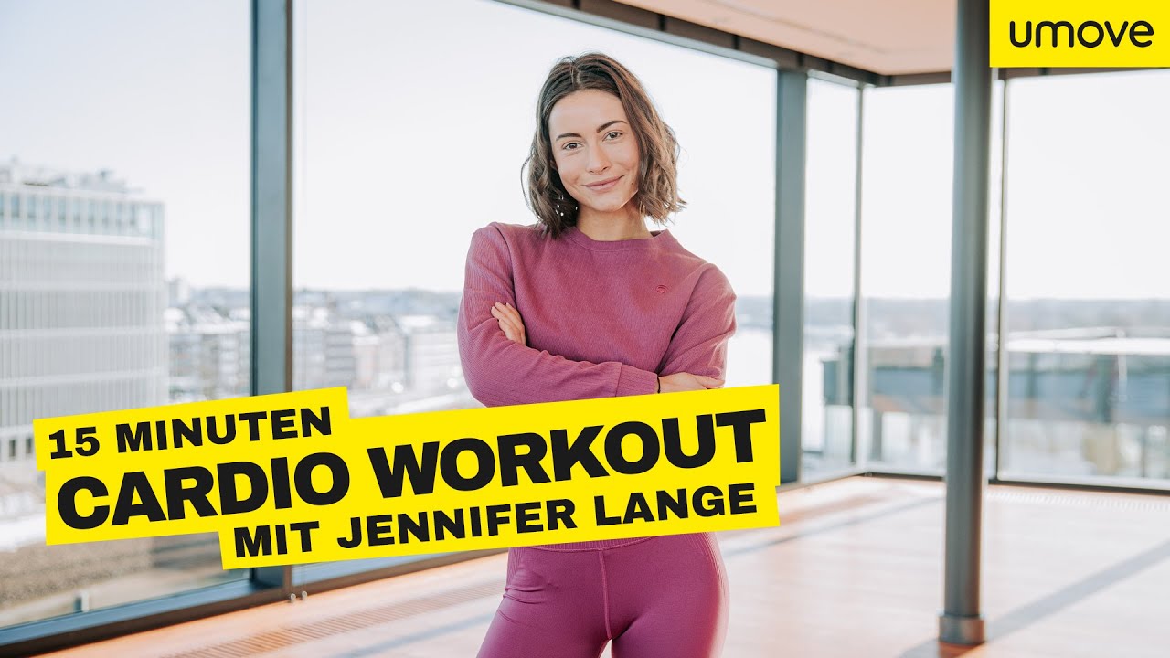 15 MINUTEN CARDIO WOKROUT MIT JENNY LANGE | Full Body Workout ohne ...