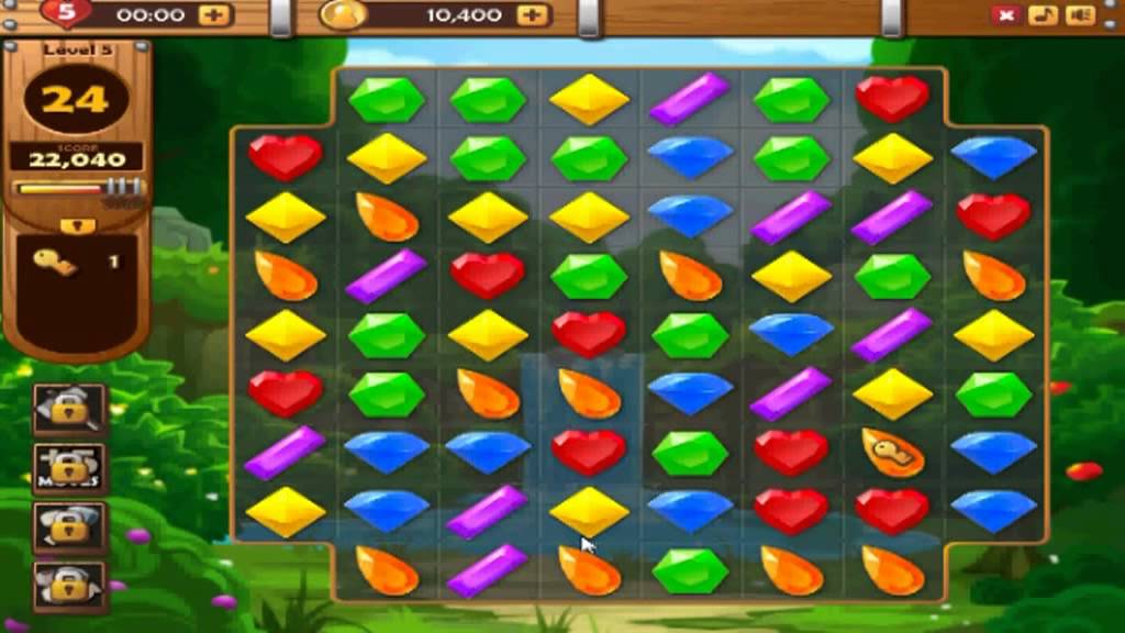 Jewel Pirates Level 5 - YouTube