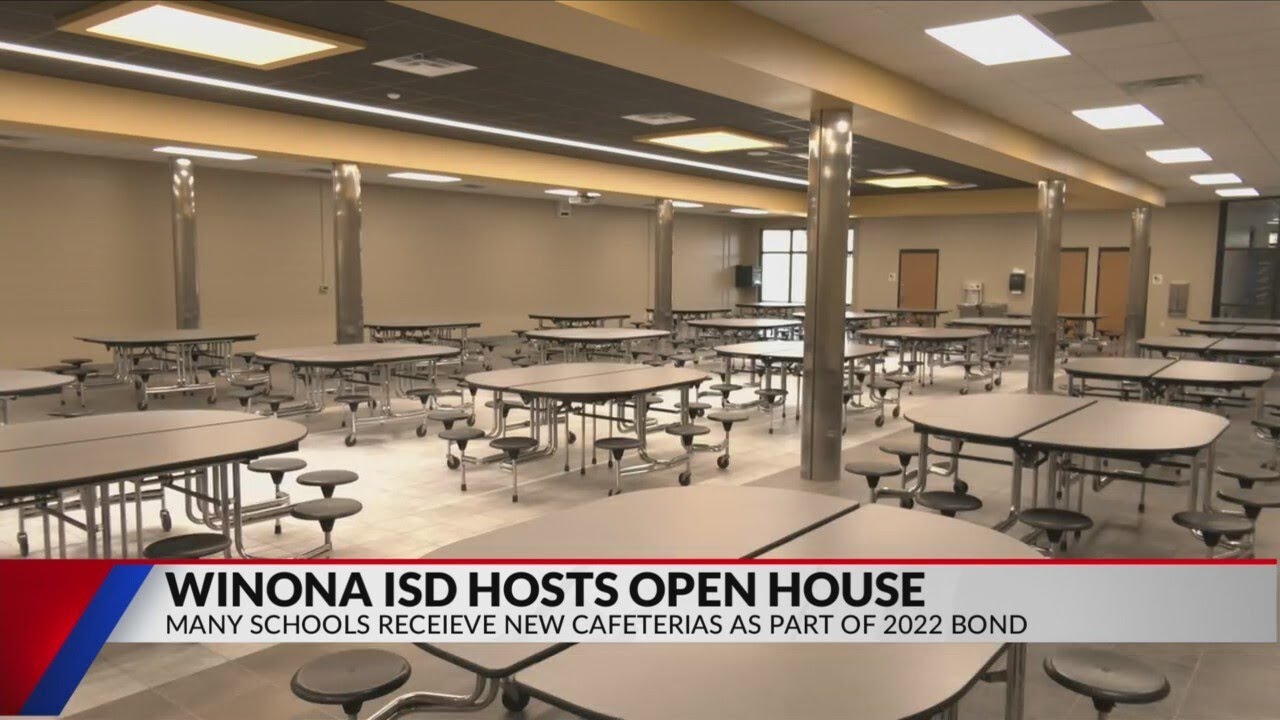 Winona ISD holds open house for new facilities - YouTube